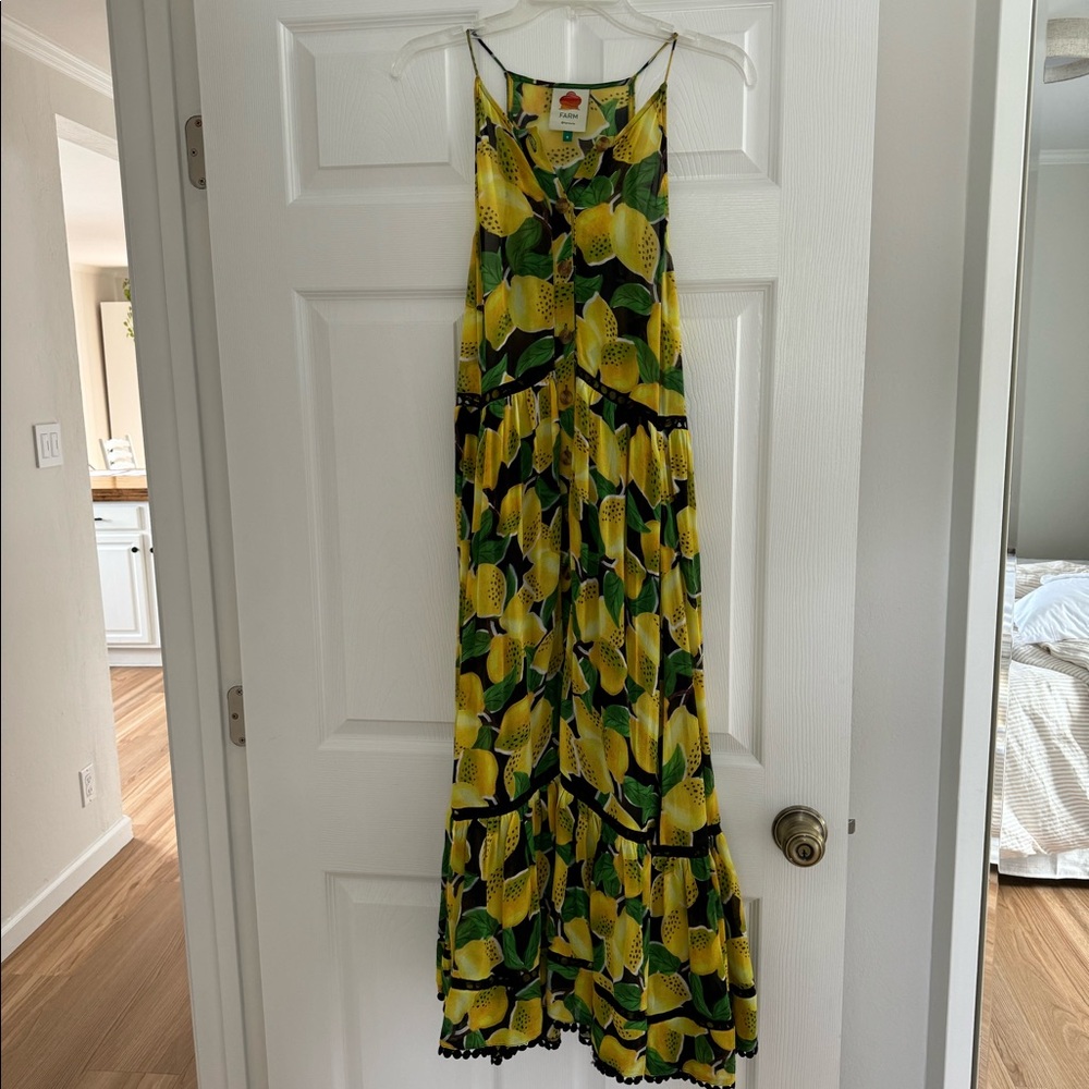 Farm Rio Lemon Dress - Gem